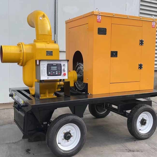 18m Head Cast Iron Flood Protection Pumps for Flood Control and Management