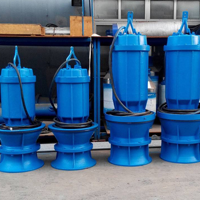 Submersible Axial Flow Pump Vertical High Flow Low Head Submersible Pumps
