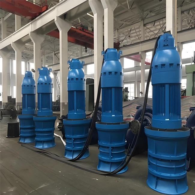Elbow / Propeller Pumps 10-35000M3/H Flow 1-25m Head For Pump Station
