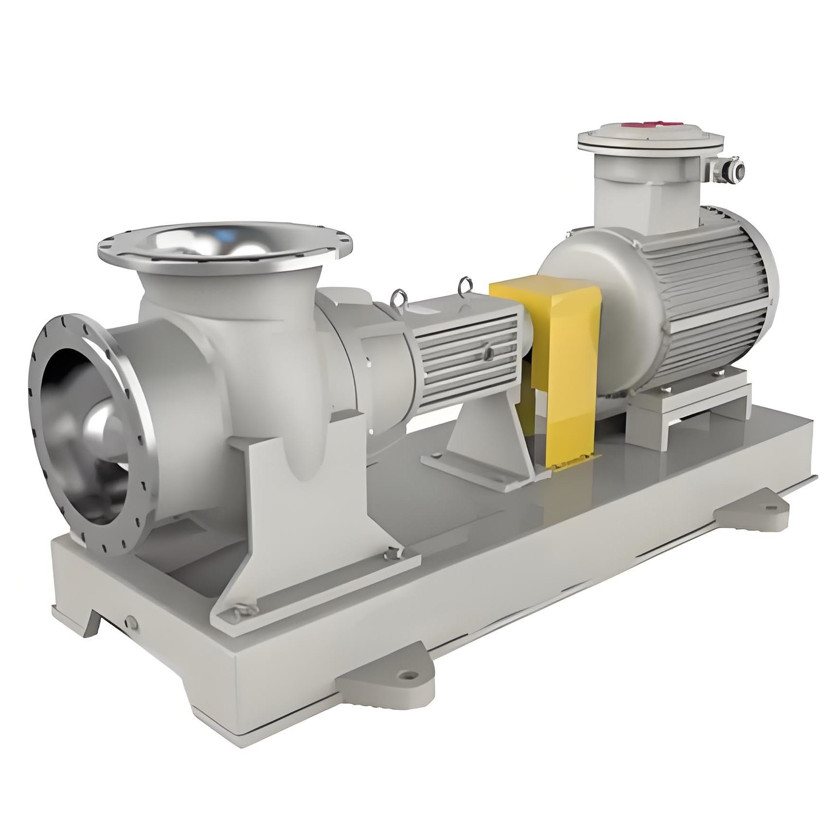 Horizonta Axial Flow Pumps Duplex Stainless Steel For Evaporator Circuits