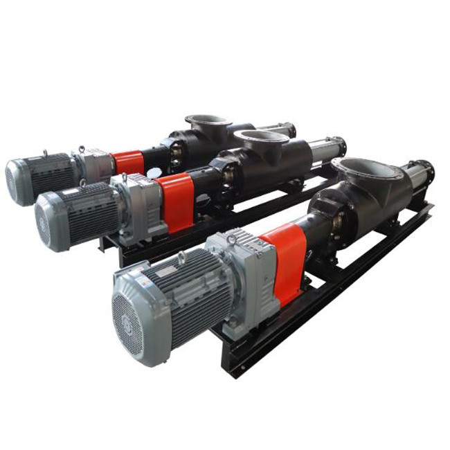 Eccentric Rotary Screw Pumps , Progressive Cavity Screw Pump For Sewage ...